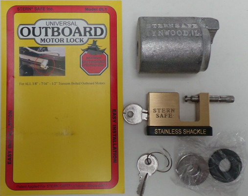 Lock Outboard Bolt Lock - Security - Chandlery | M.E.S. Marine